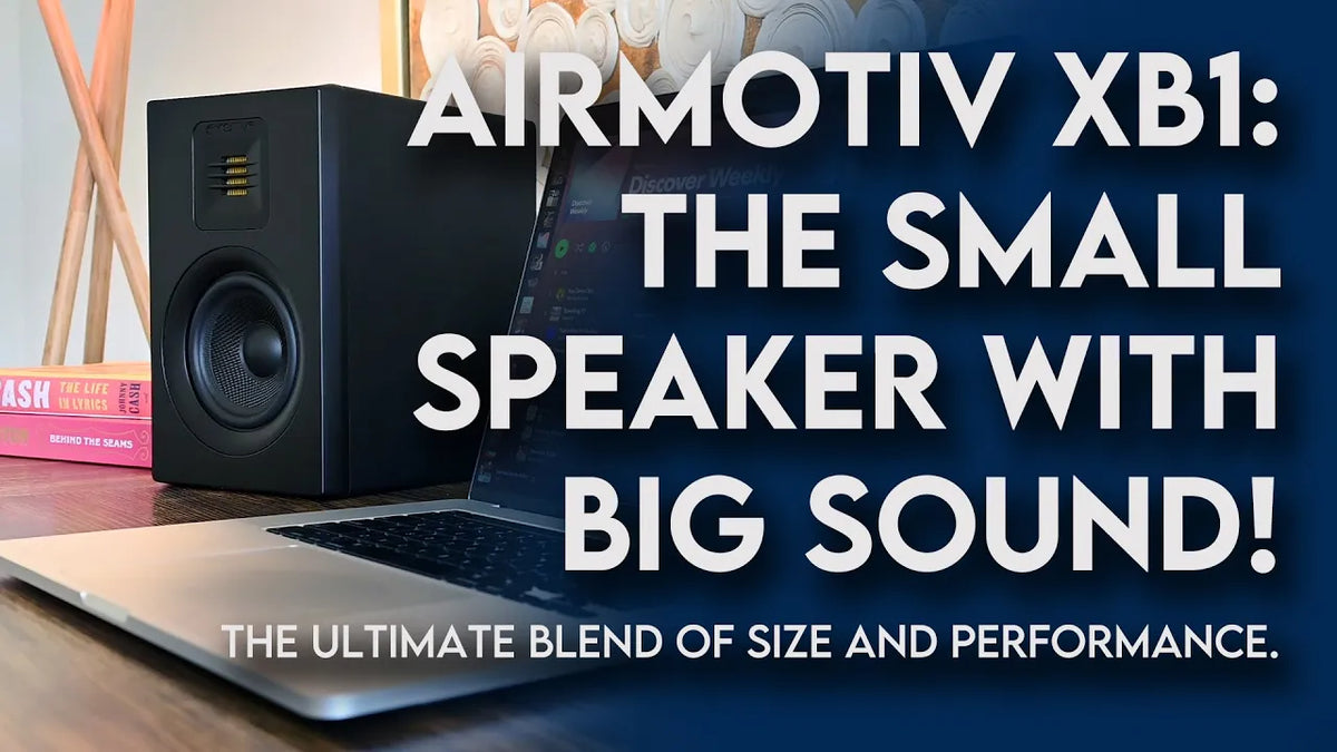 Airmotiv XB1: Compact Speakers with Big Sound – Perfect for Any Space! – Emotiva Audio Corporation