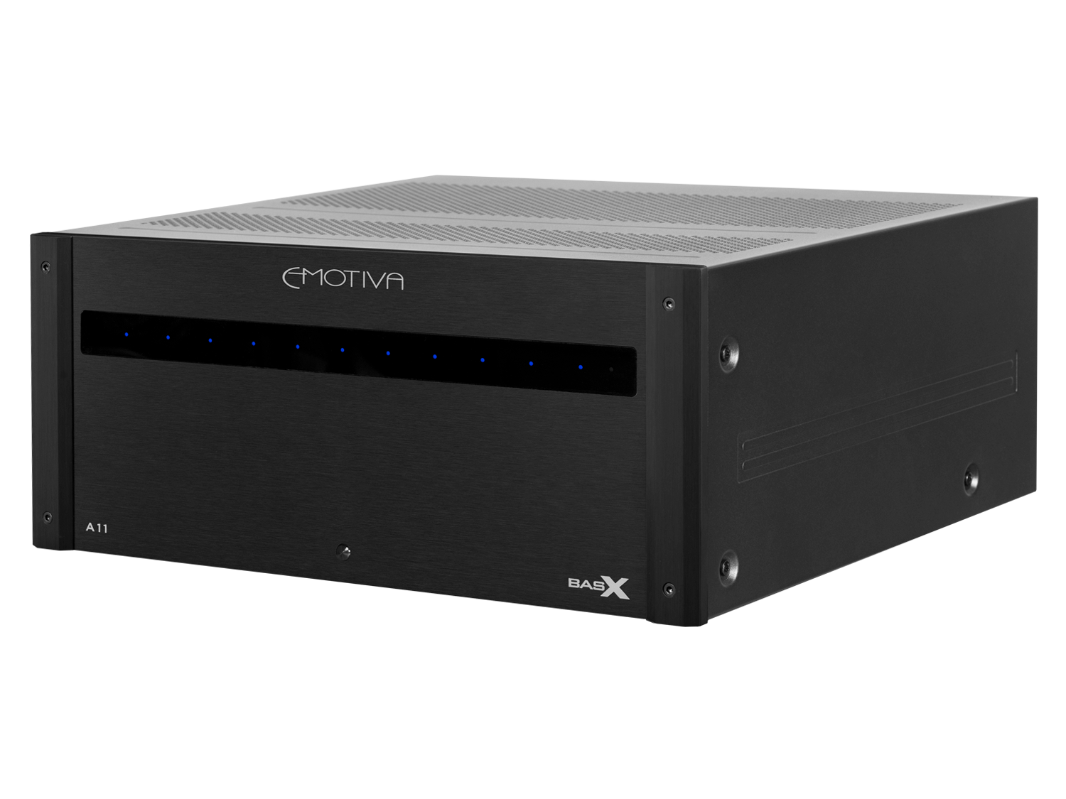 BasX A11 Eleven-Channel Power Amplifier – Emotiva Audio Corporation