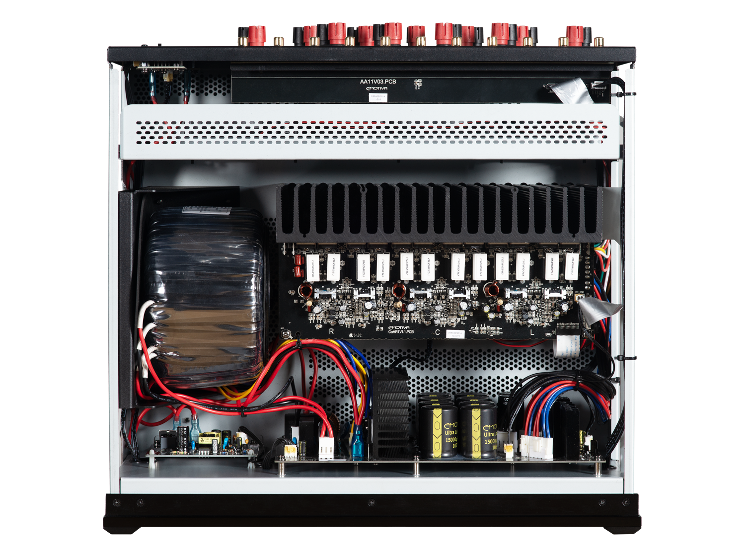 BasX A11 Eleven-Channel Power Amplifier – Emotiva Audio Corporation