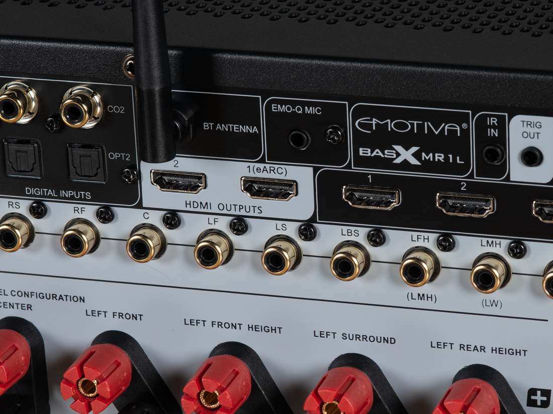 BasX MR1L 9.2 Channel Dolby Atmos® & DTS:X™ Cinema Receiver : Emotiva ...