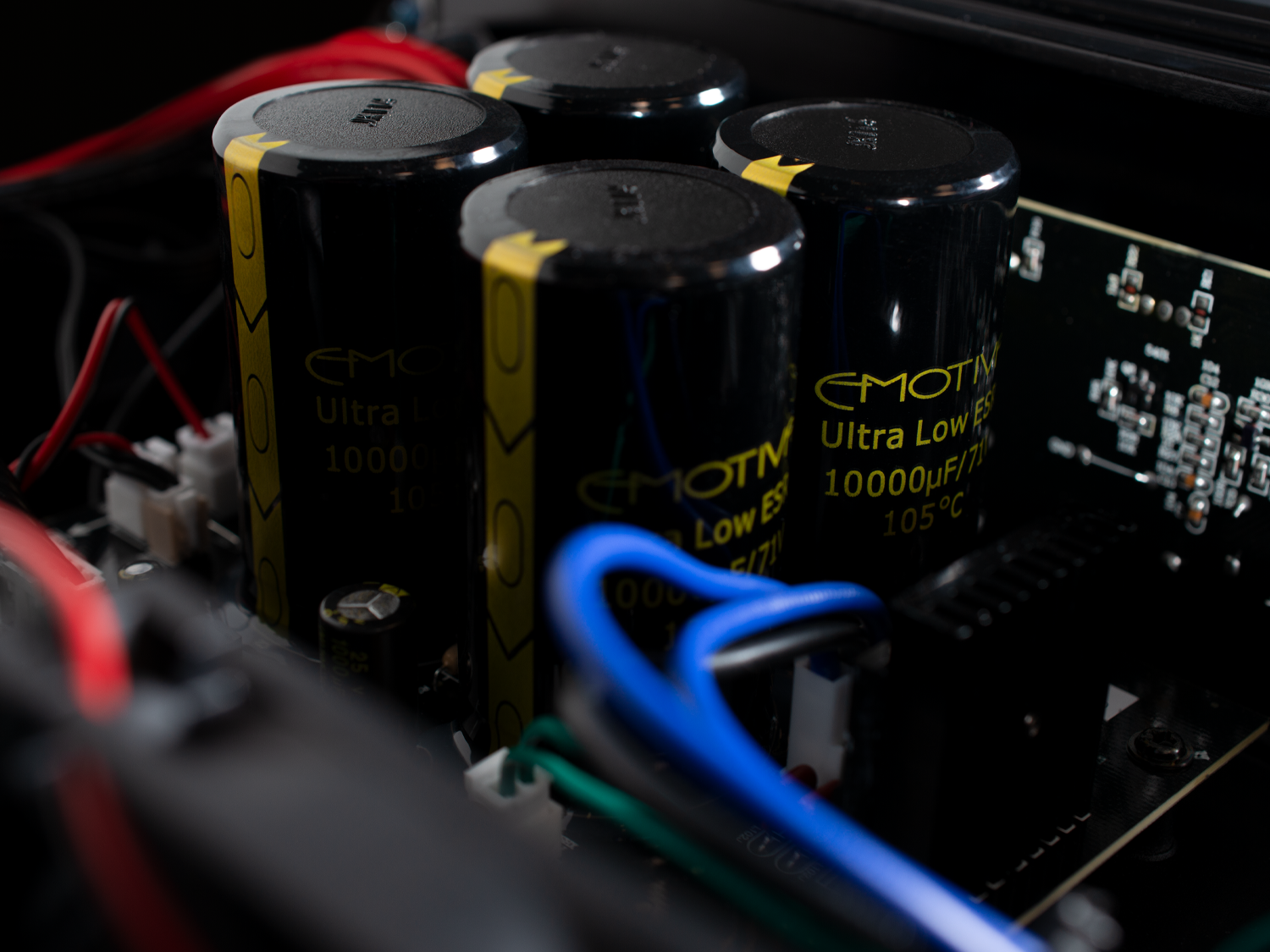 BasX A3+ Three-Channel Power Amplifier : Surround Sound : Emotiva ...