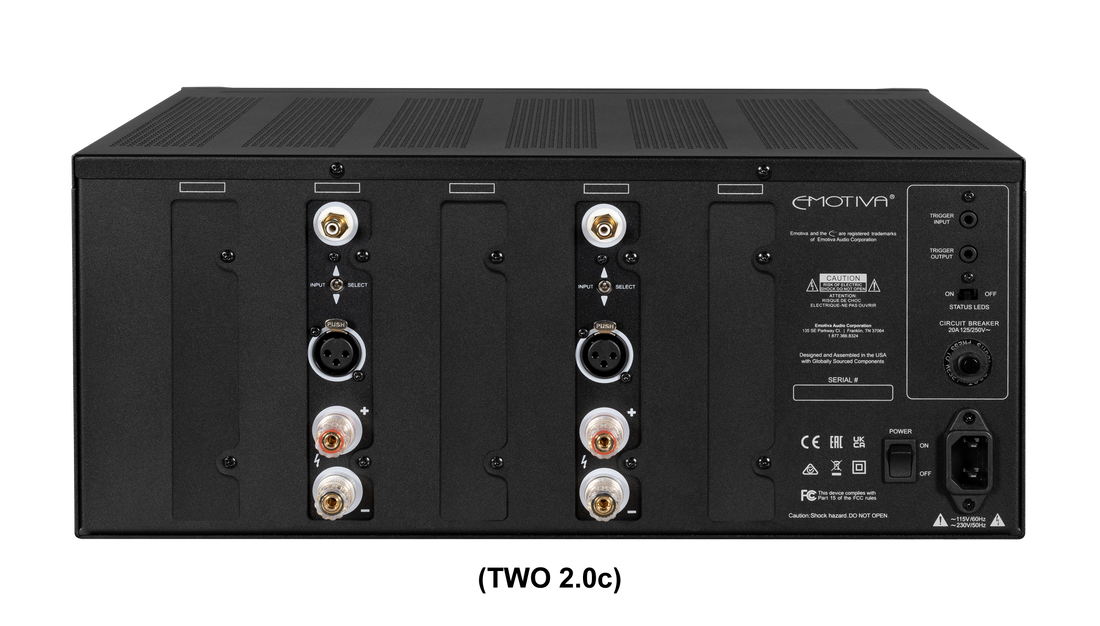 XPA C Compact Chassis Power Amplifier – Emotiva Audio Corporation