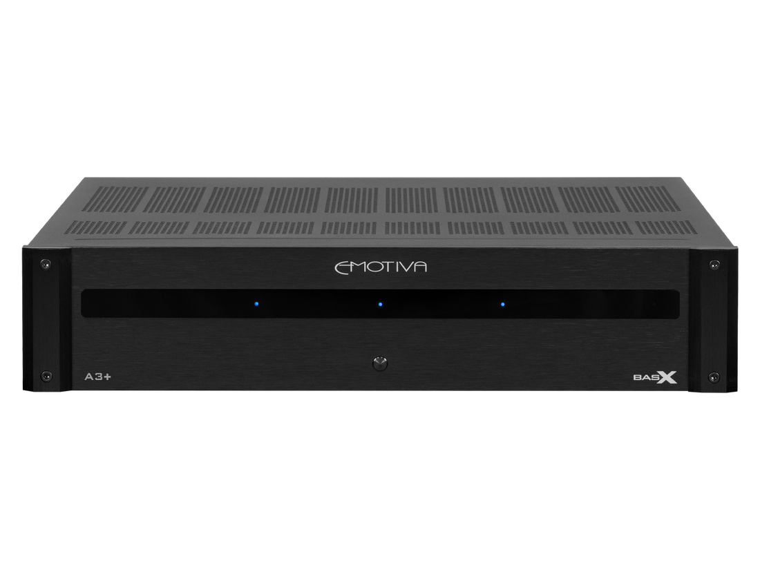 BasX A3+ Three-Channel Power Amplifier : Surround Sound : Emotiva ...