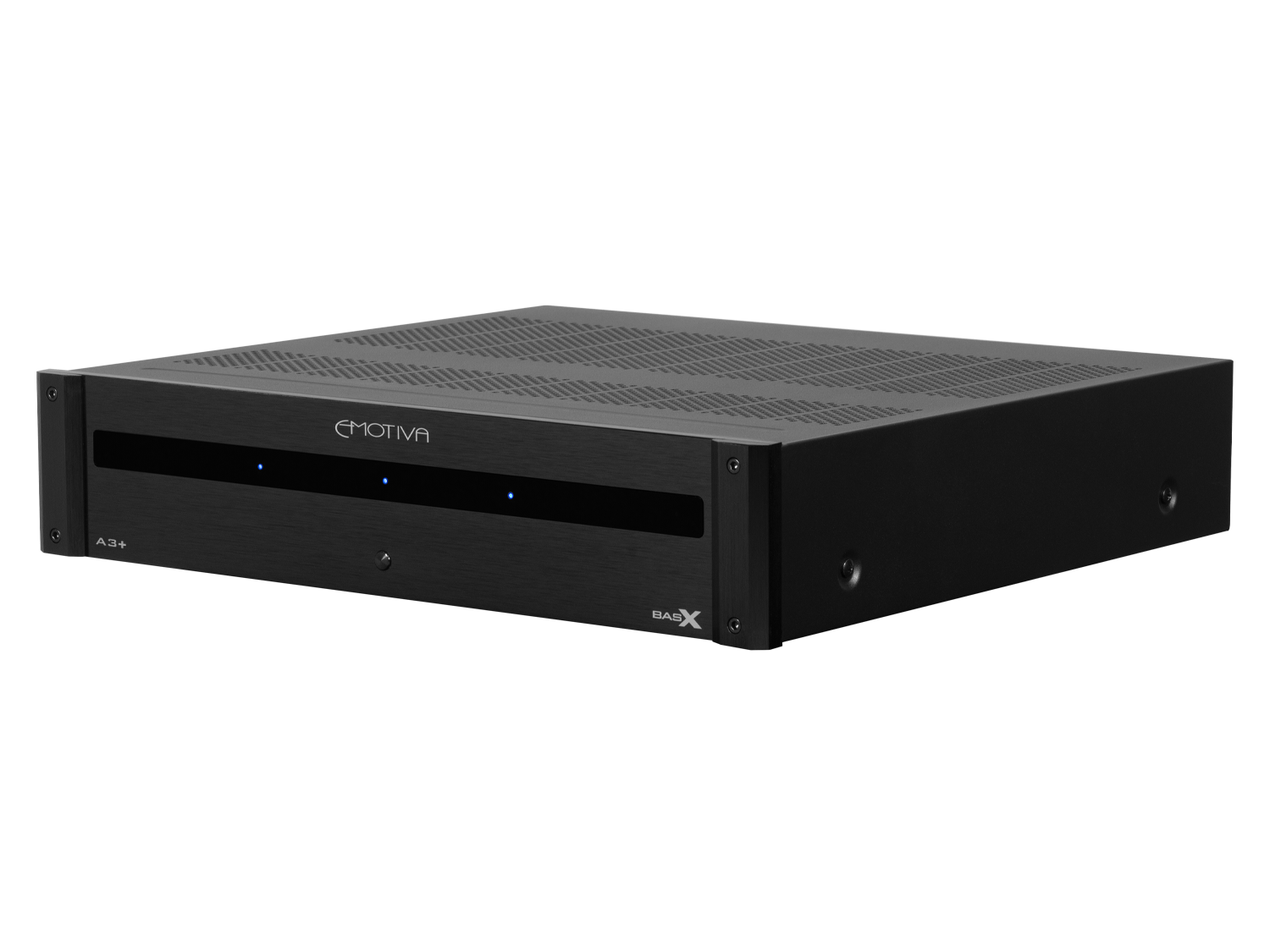 BasX A3+ Three-Channel Power Amplifier : Surround Sound : Emotiva ...
