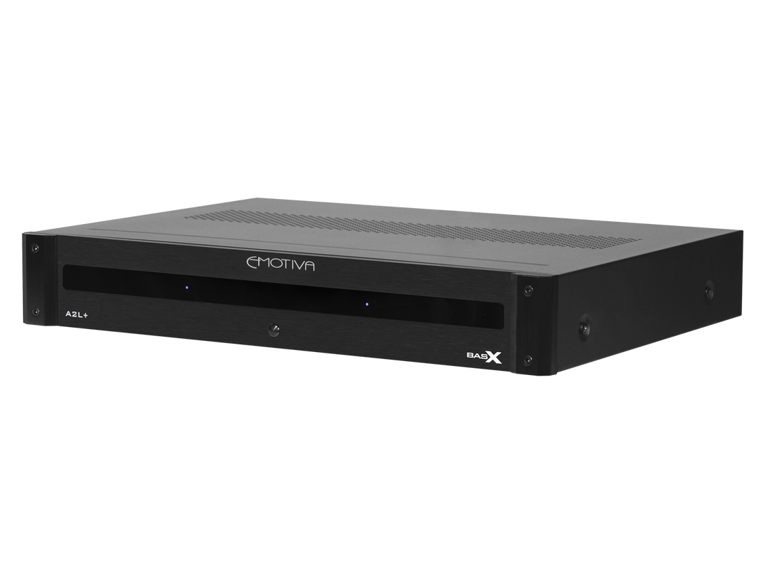 BasX A2L+ Stereo Amplifier – Emotiva Audio Corporation