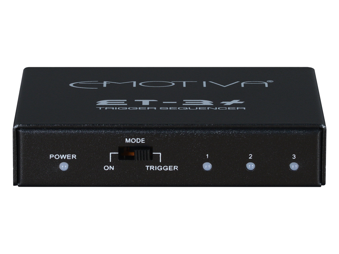 ET-3+ Trigger Sequencer – Emotiva Audio Corporation