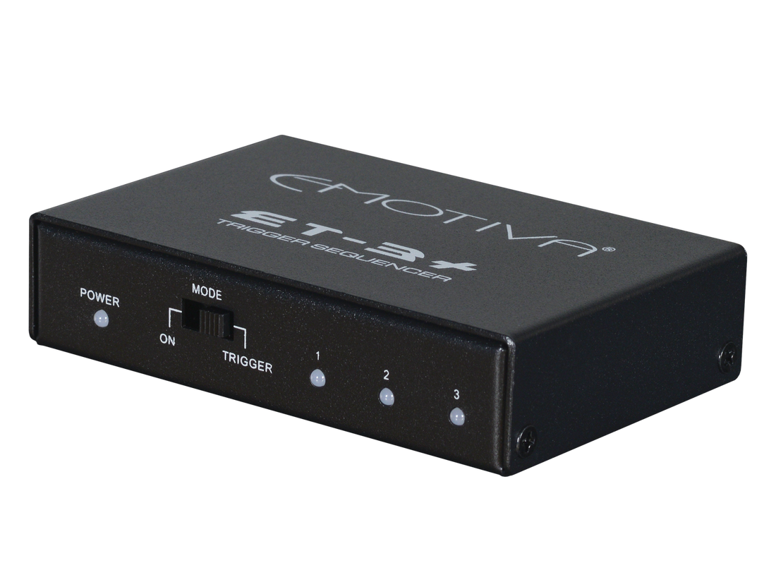 ET-3+ Trigger Sequencer – Emotiva Audio Corporation