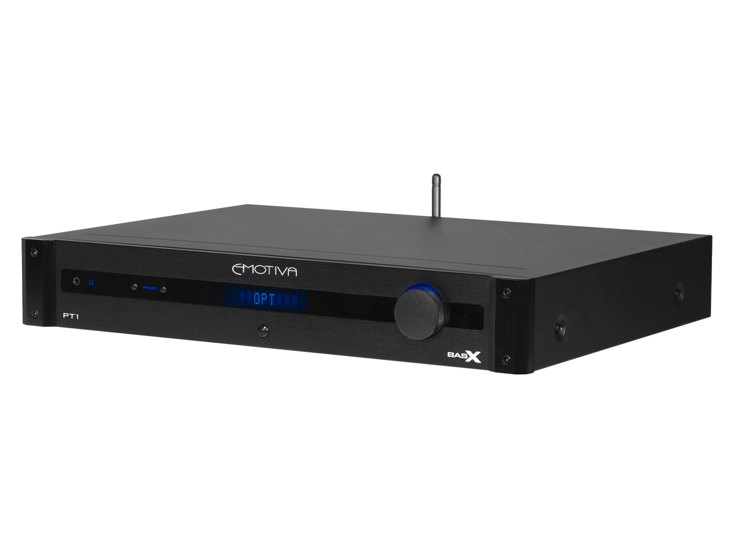 BasX PT1 Stereo Preamplifier/DAC/Tuner – Emotiva Audio Corporation
