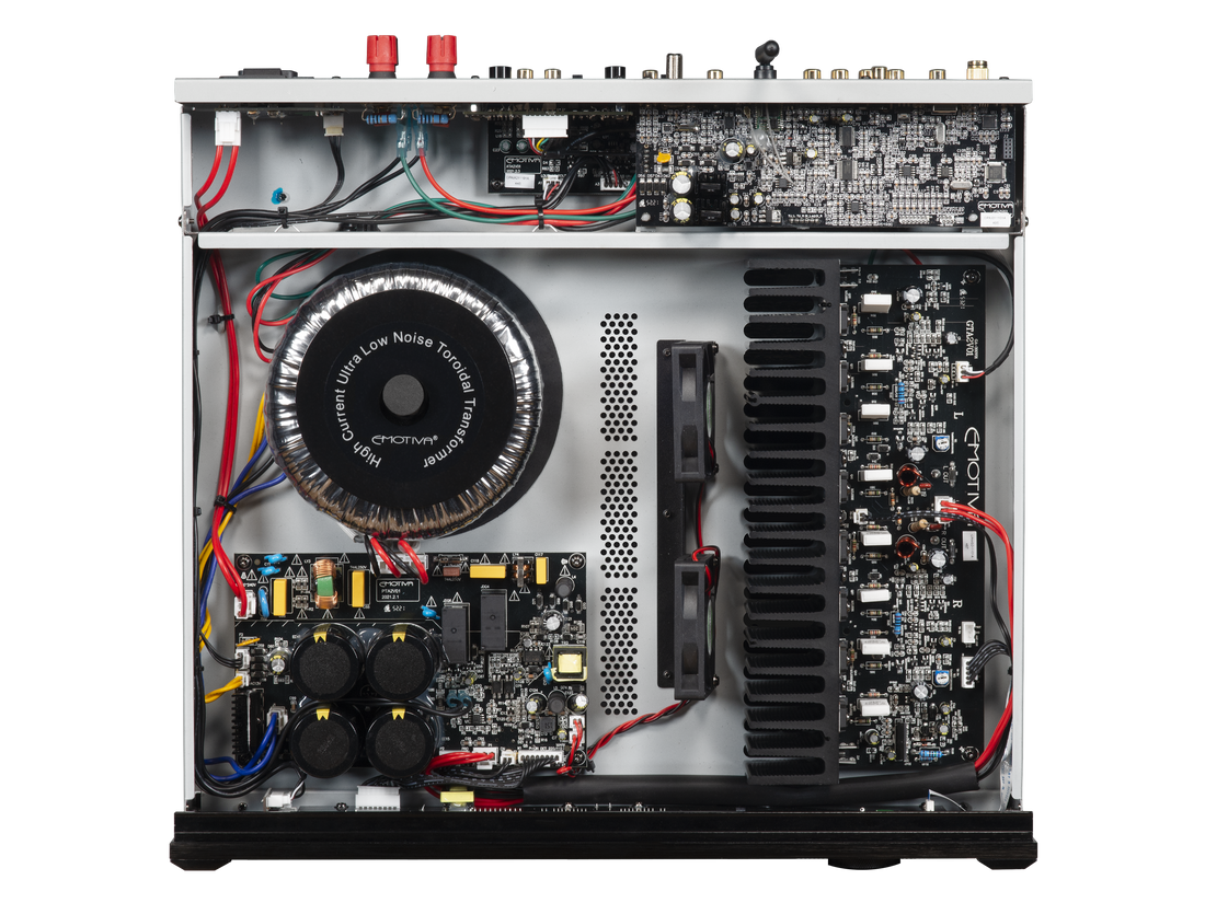 BasX TA2 Stereo Preamp/DAC/Tuner With Integrated Amplifier – Emotiva ...