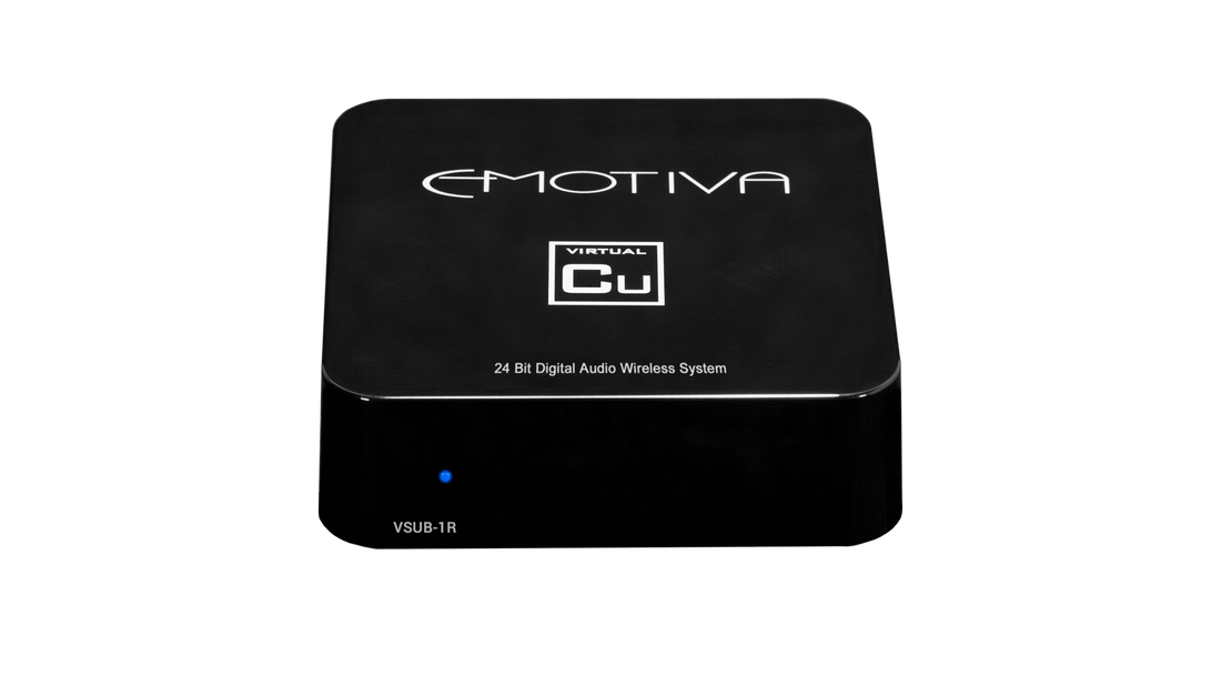 VSUB-1 Virtual Copper 24 Bit Digital Audio Wireless Subwoofer Receiver ...